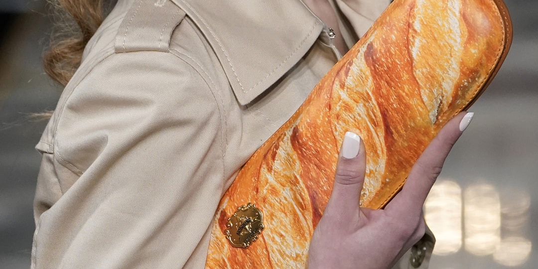 Shop Moschino's $1200 Baguette, Croissant Bags | Hypebae