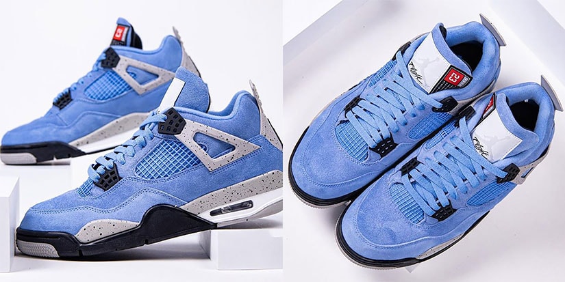 Nike Air Jordan 4 "University Blue" Closer Look | Hypebae