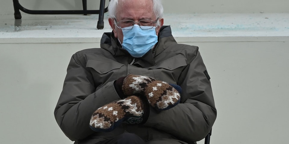 Bernie Sanders' Viral Mittens Are Up for Auction | Hypebae
