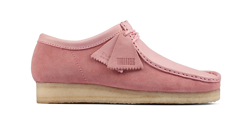 Clarks Originals Combi Wallabee in Pastel Pink | Hypebae