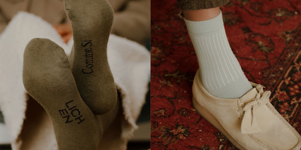 Comme Si x Lichen Zine & Socks Collab Release | Hypebae