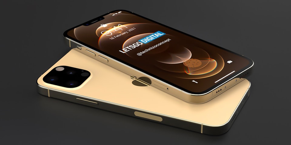 Apple iPhone 13 Renderings Reveal New Design | Hypebae
