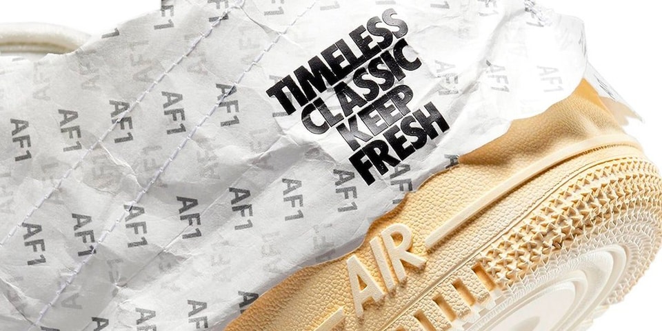 Nike Wraps Air Force 1 in Tissue Paper | Hypebae