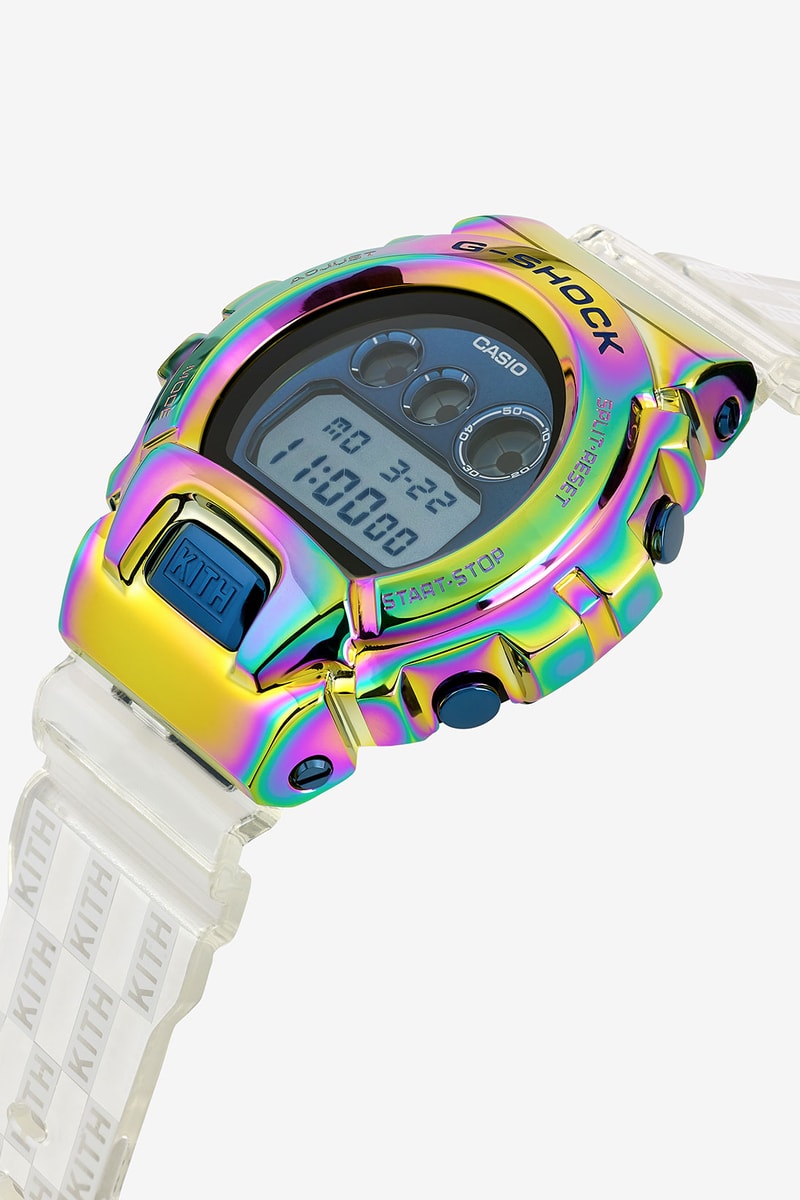 KITH x G-SHOCK GM-6900 Rainbow Watch Collab | Hypebae