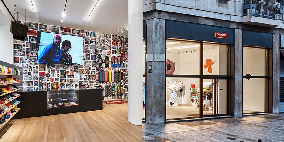 Take a Look Inside Supreme's Milan Flagship Store | Hypebae