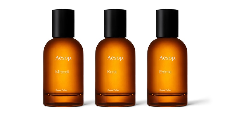 Aesop Introduces Three New Perfume Scents | Hypebae