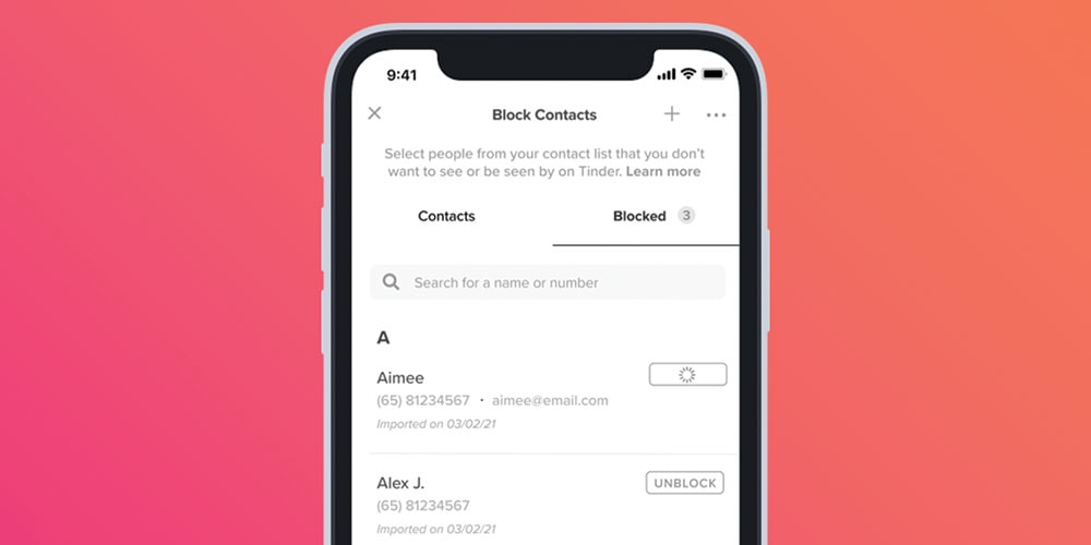 Avoid Your Ex With Tinder's New Blocking Feature | Hypebae