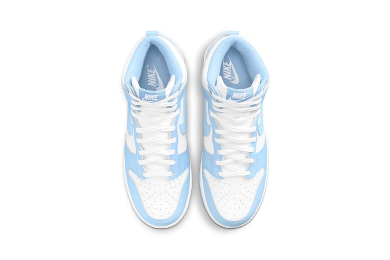 Nike Women's Dunk High Baby Blue "Aluminum" | Hypebae