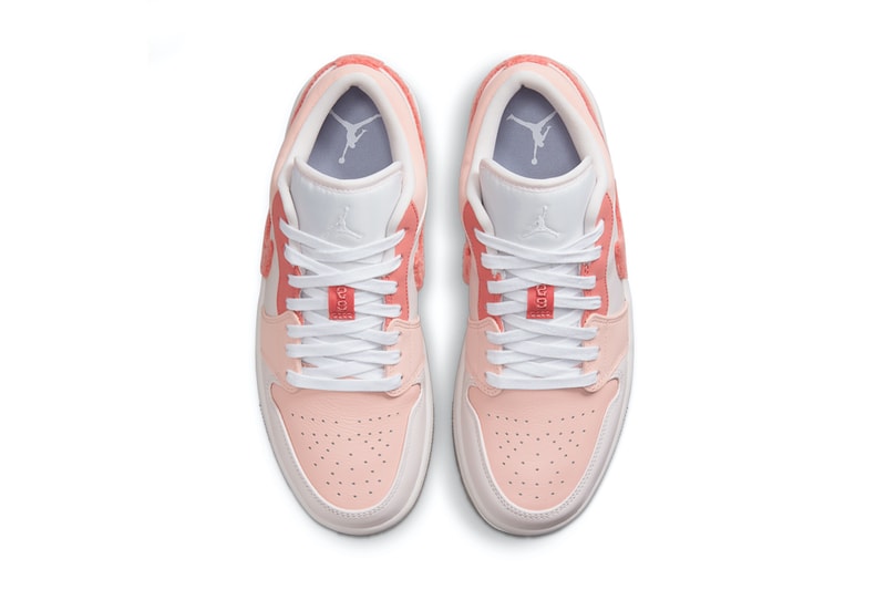Nike Air Jordan 1 Low Pink "Mighty Swooshers" | Hypebae
