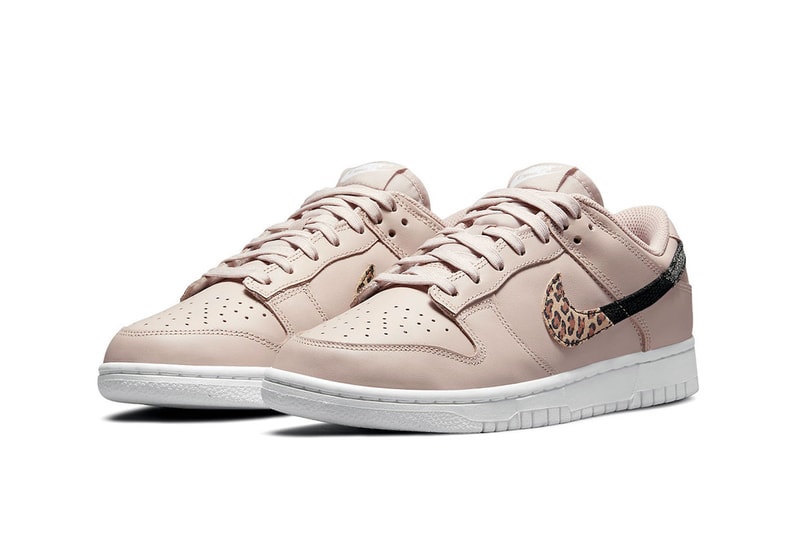 Nike Dunk Low "Animal Print" Dusty Pink Release | Hypebae