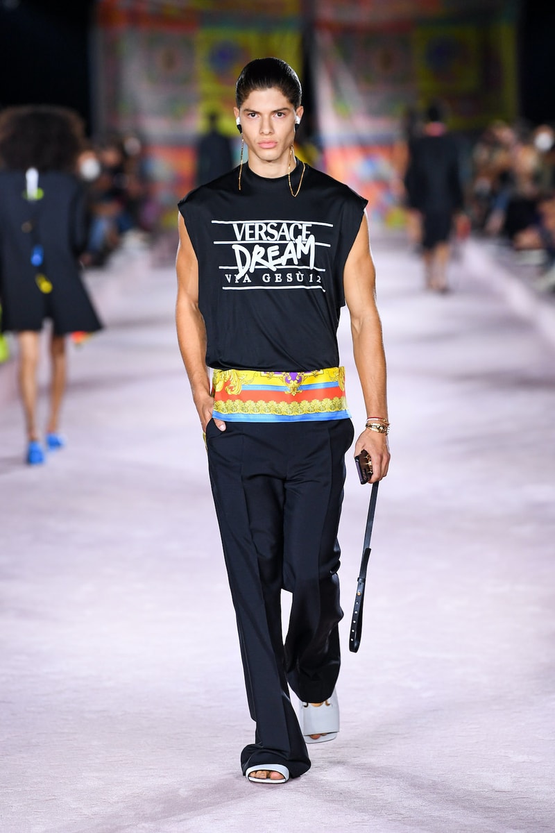 Versace SS22 Collection Show Milan Fashion Week | Hypebae