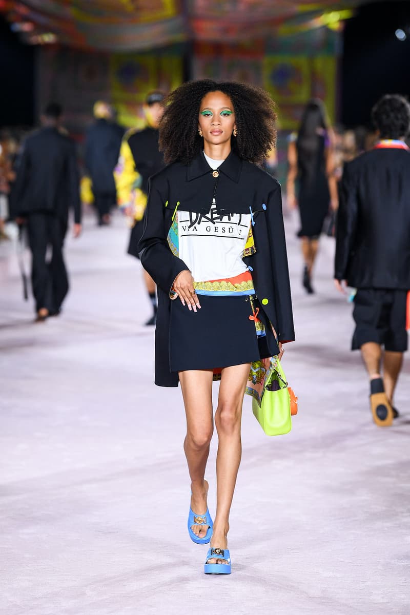 Versace SS22 Collection Show Milan Fashion Week | Hypebae