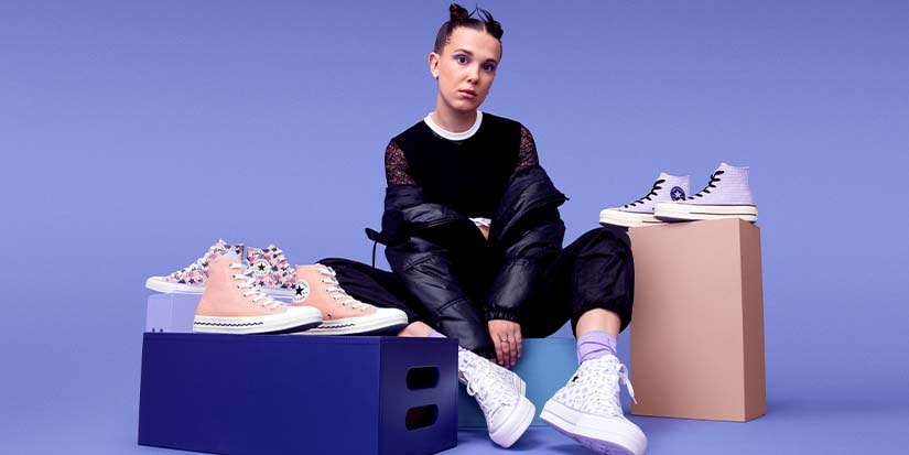 Millie Bobby Brown x Converse Drop Custom Kicks | Hypebae