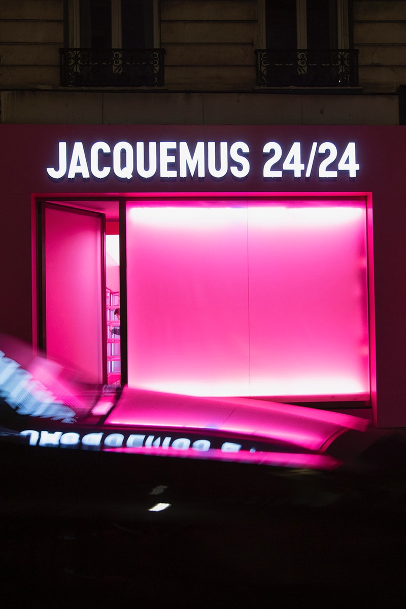 Jacquemus Opens All-Pink Pop-Up Store in Paris | Hypebae
