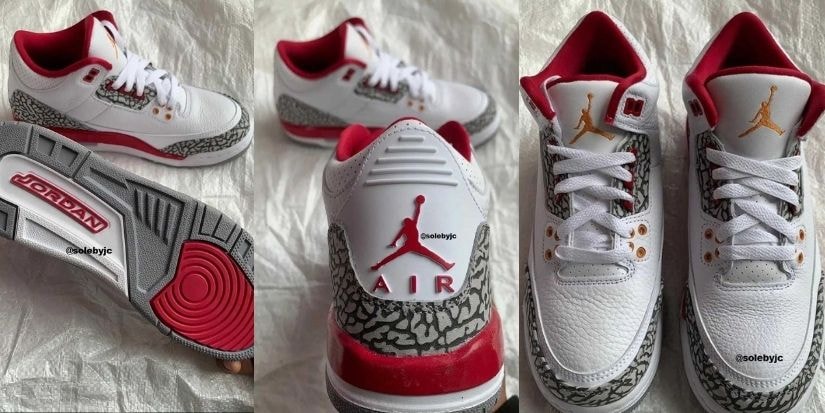 The Air Jordan 3 Returns in "Cardinal Red" | Hypebae