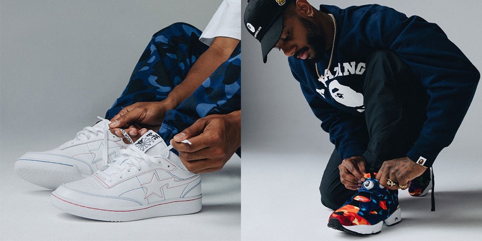 BAPE x Reebok Club C 85, Instapump Fury Release | Hypebae