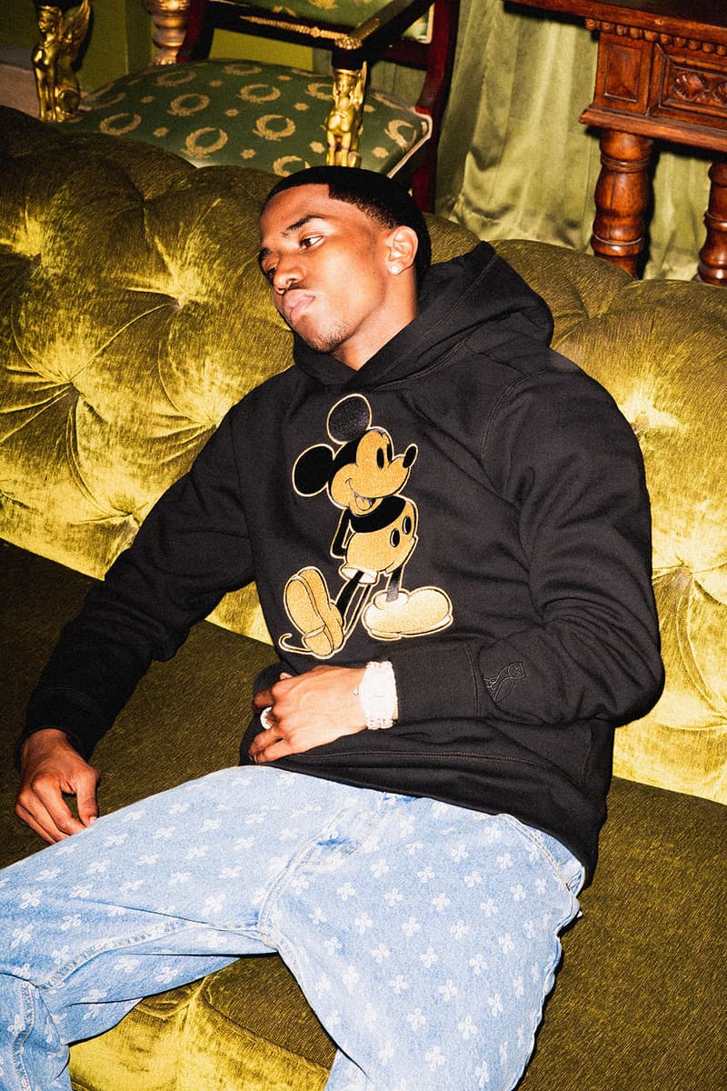 Ovo Mickey Hands Images Ovo ?Disney Mickey Hoodie Black || Limited