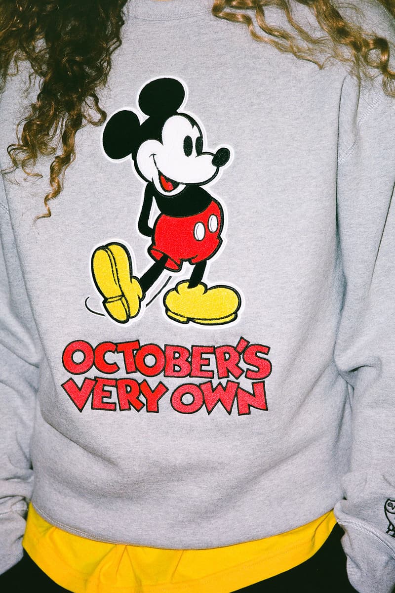 Ovo Mickey Hands Images Ovo ?Disney Mickey Hoodie Black || Limited