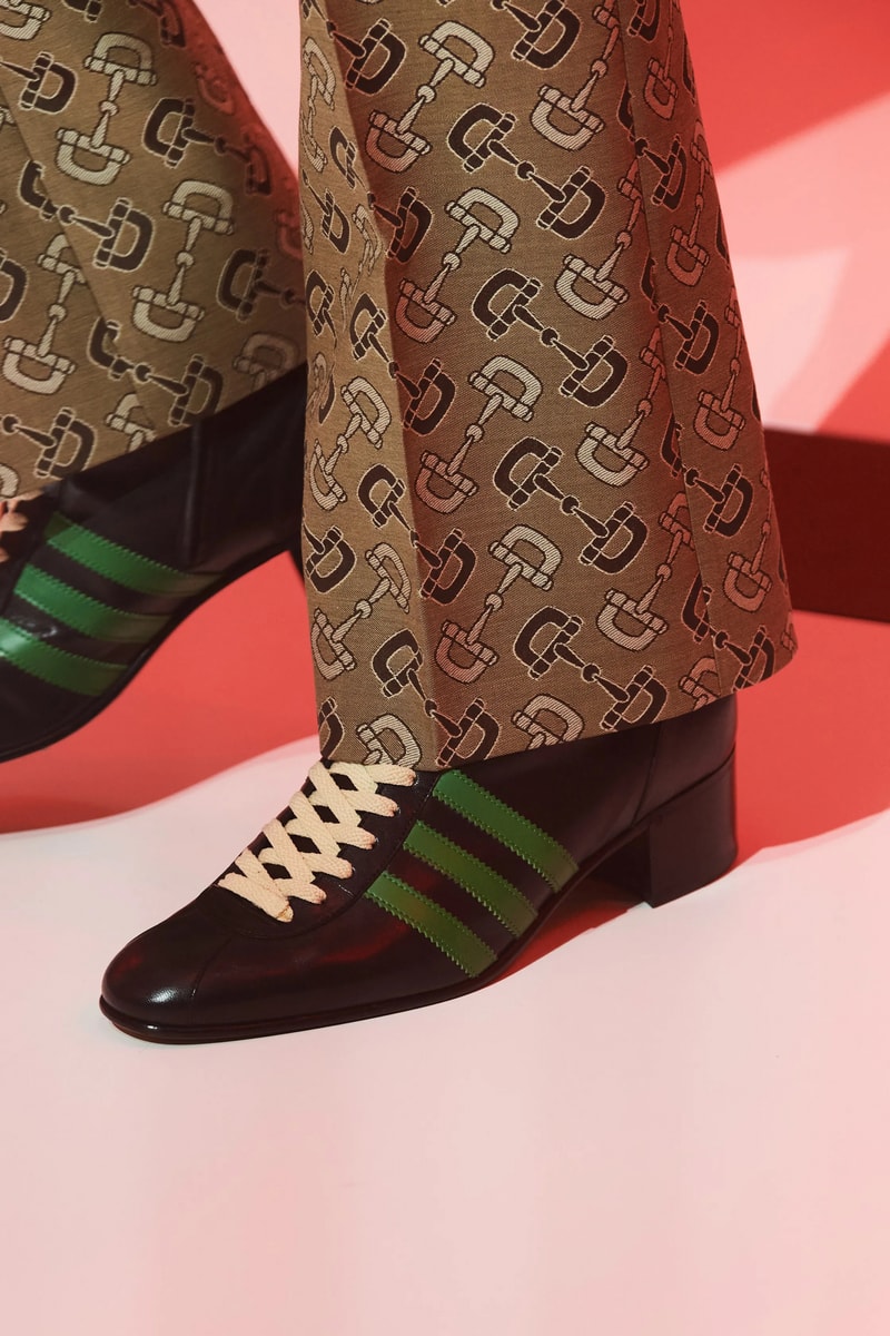 Closer Look at Gucci x adidas Gazelle Sneakers | Hypebae