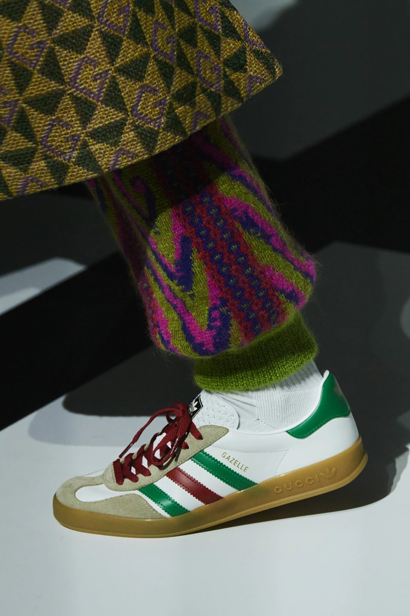 Closer Look at Gucci x adidas Gazelle Sneakers | Hypebae