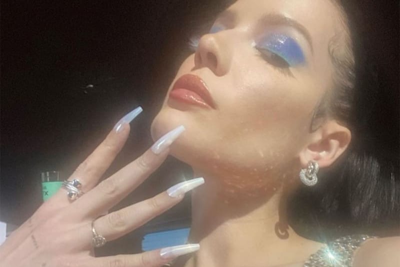 Halsey about-face "Fractal" Makeup Collection | HYPEBAE