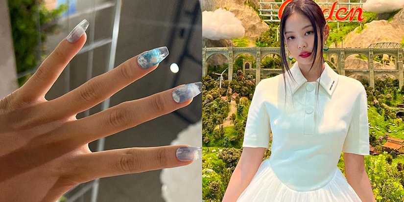 BLACKPINK's Jennie Wears Cloud-Inspired Nails | Hypebae