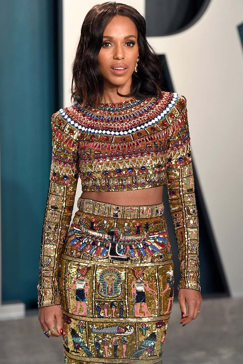 Kerry Washington Shows off Gold Tipped Manicure | Hypebae