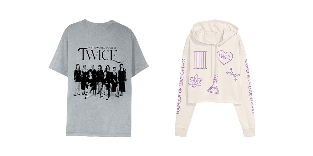 TWICE 4th World Tour Merch Collection Release | Hypebae