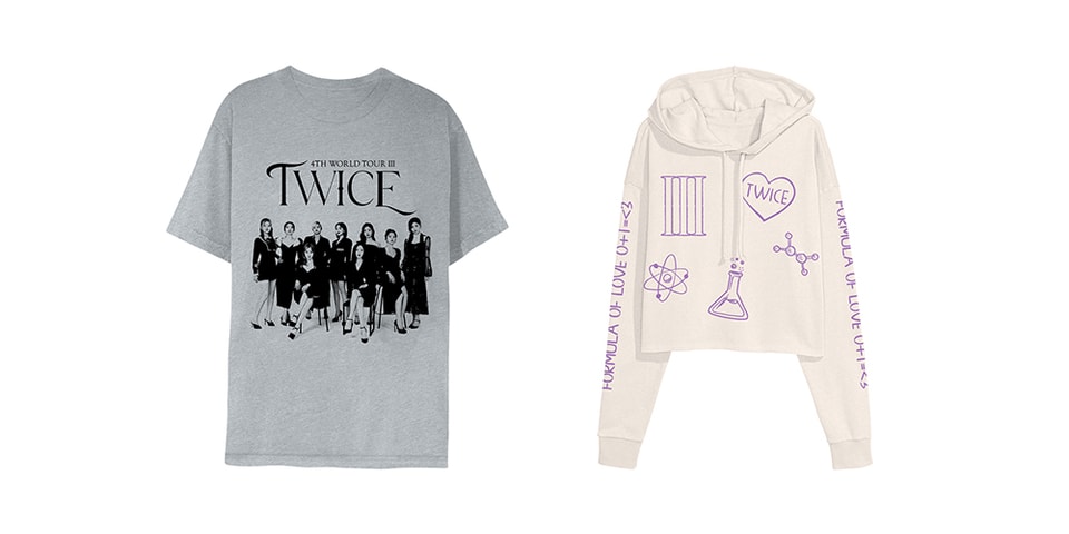 TWICE 4th World Tour Merch Collection Release | Hypebae