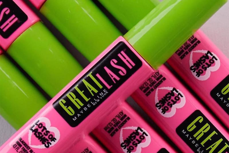 Pink and green mascara store