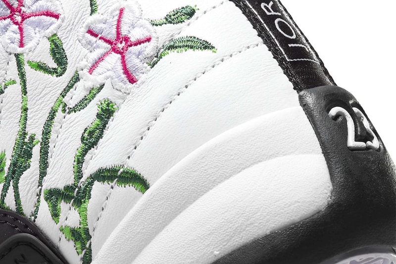 First Look: Air Jordan 12 GS "Floral" | Hypebae