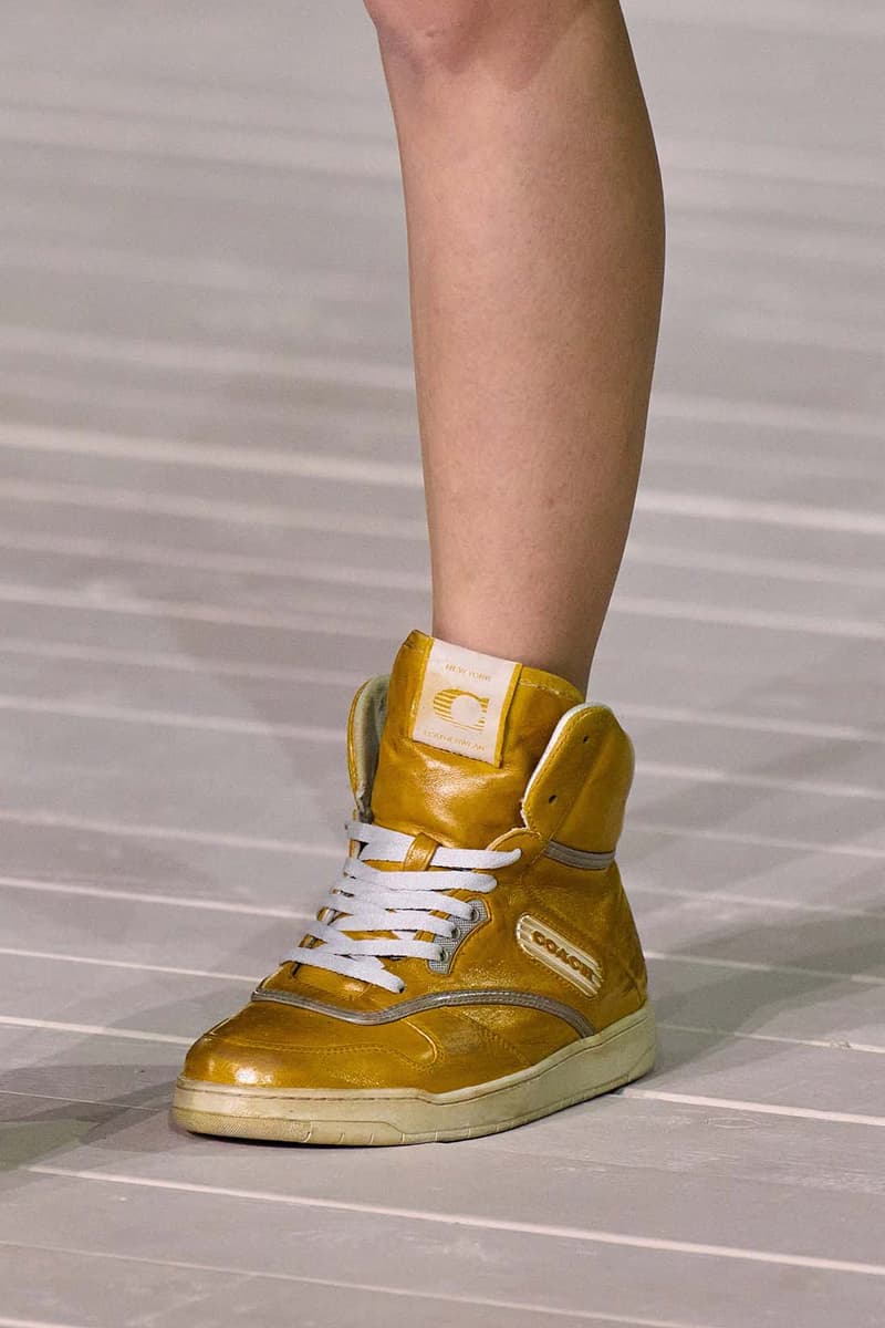 Coach Previews Scuffed High Top Sneaker | Hypebae