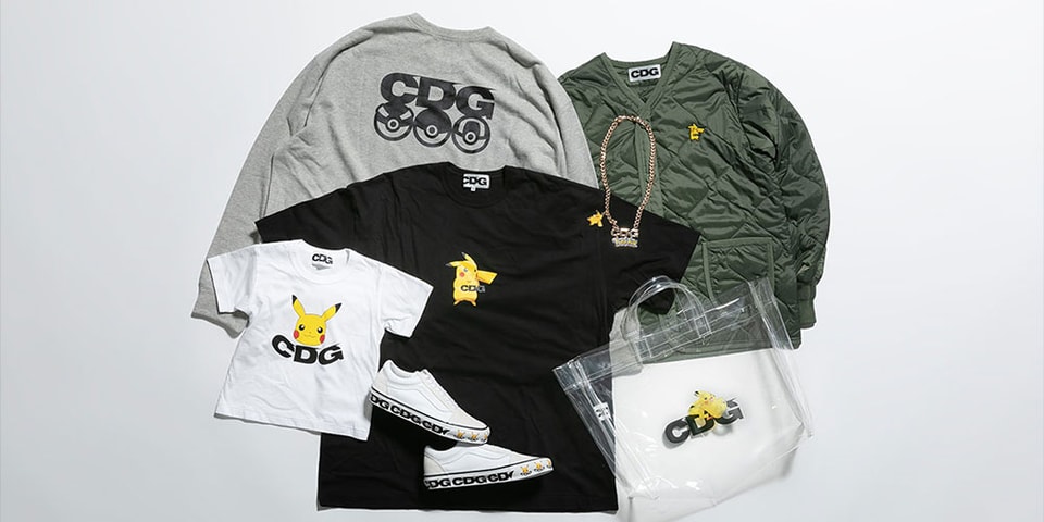 Pokémon x COMME des GARÇONS CDG Collab Release | Hypebae
