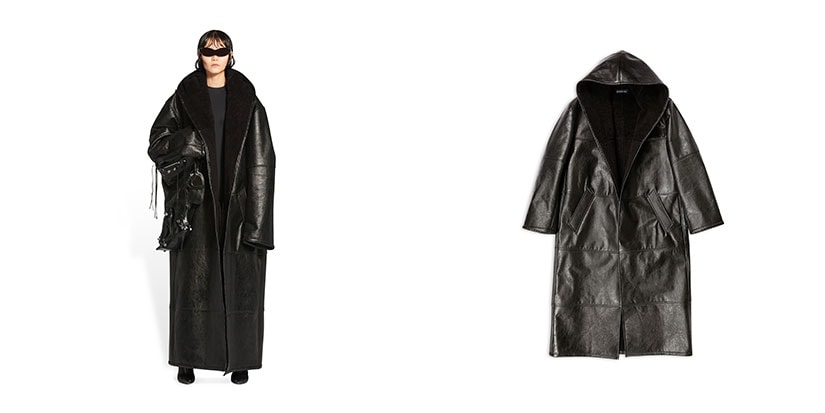 Balenciaga Releases Mushroom Leather Coat | Hypebae