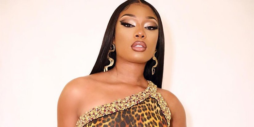 Megan Thee Stallion's Crimson Red Wig Install | Hypebae