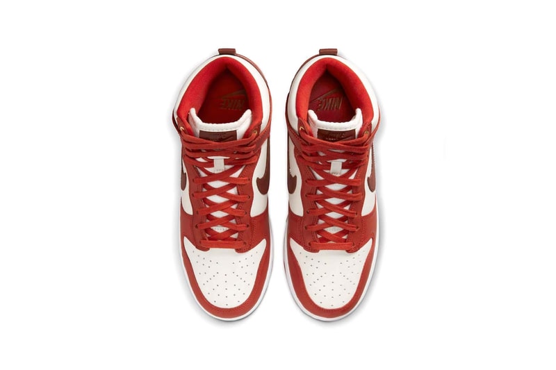 Womens Nike Dunk High Cinnabar Release Date Hypebae