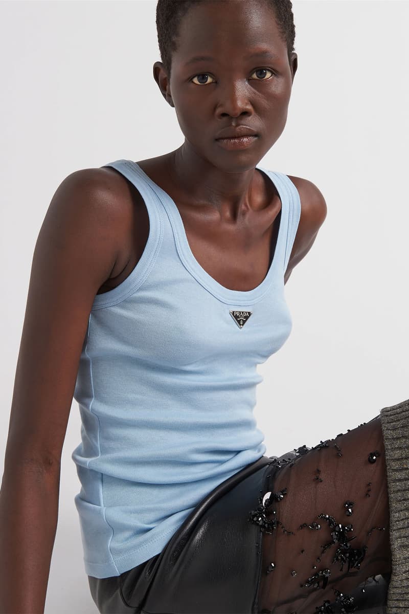 Prada Launches Logo White Tank Top for $1,000 USD | Hypebae