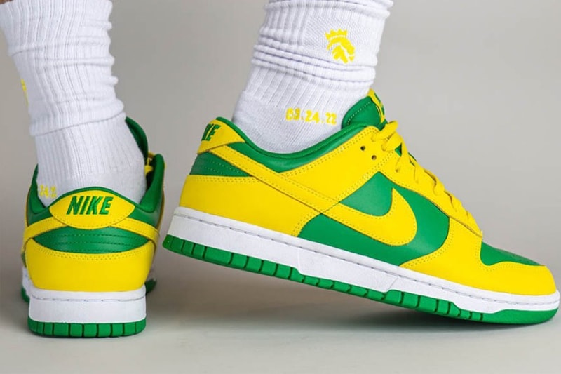 Nike Dunk Low "Reverse Brazil" Images, Release | Hypebae