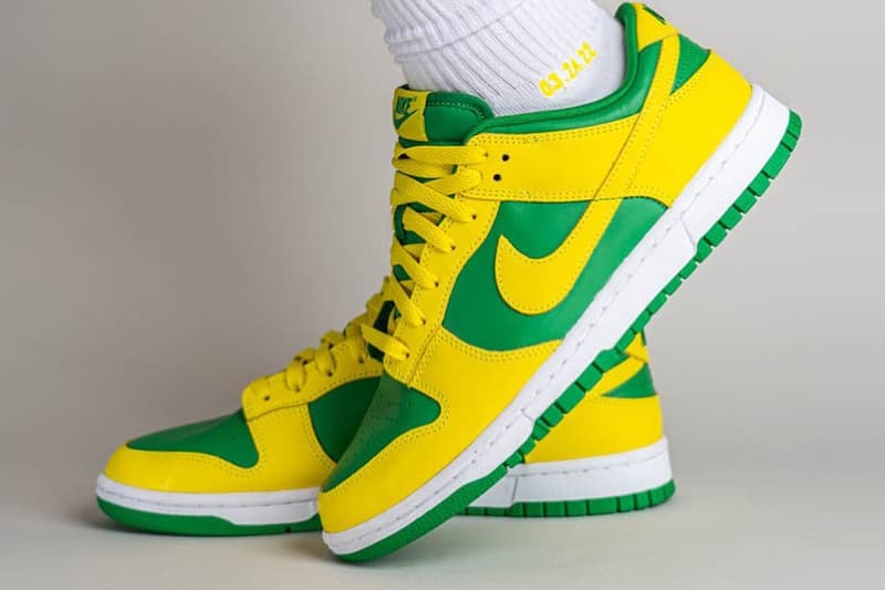 Nike Dunk Low "Reverse Brazil" Images, Release | Hypebae