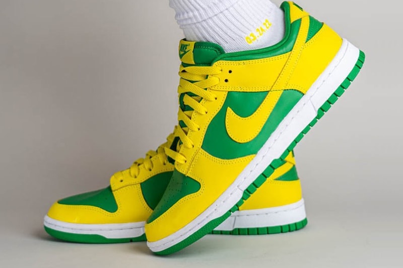 Nike Dunk Low "Reverse Brazil" Images, Release | Hypebae