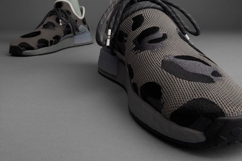 Pharrell x adidas Hu NMD Animal Print "Grey" | Hypebae