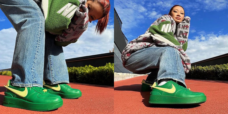 AMBUSH x Nike Air Force 1 Low Green/Yellow Images | Hypebae