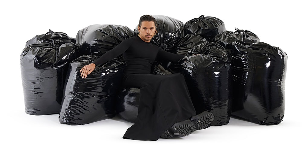 Harry Nuriev Trash Bag Sofa At Design Miami Hypebae