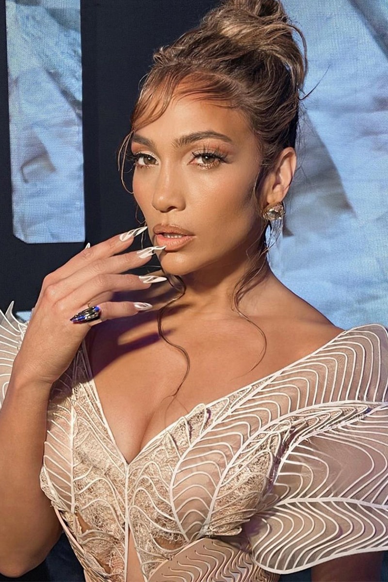 Jennifer Lopez Diamond Manicure Is The Moment | Hypebae