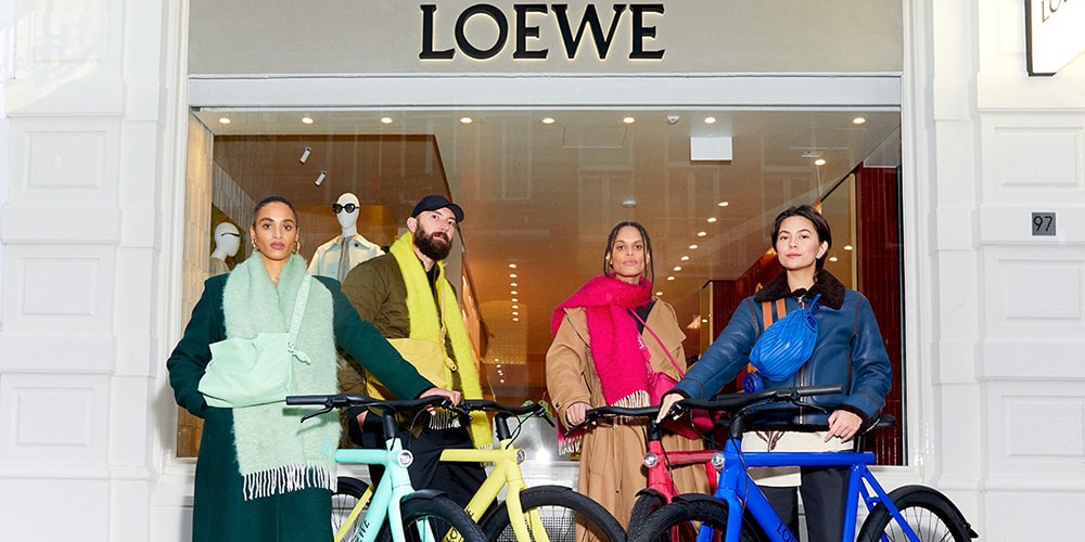 VanMoof Builds S3 E-Bikes for LOEWE Amsterdam | Hypebae
