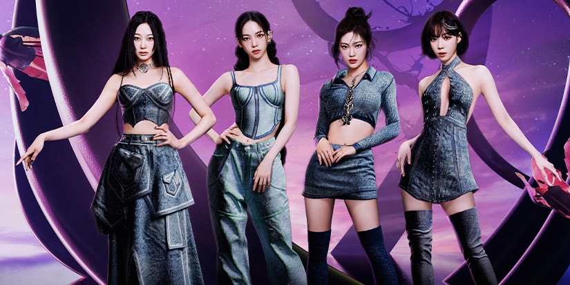 aespa x The Dematerialised Capsule Collection | Hypebae