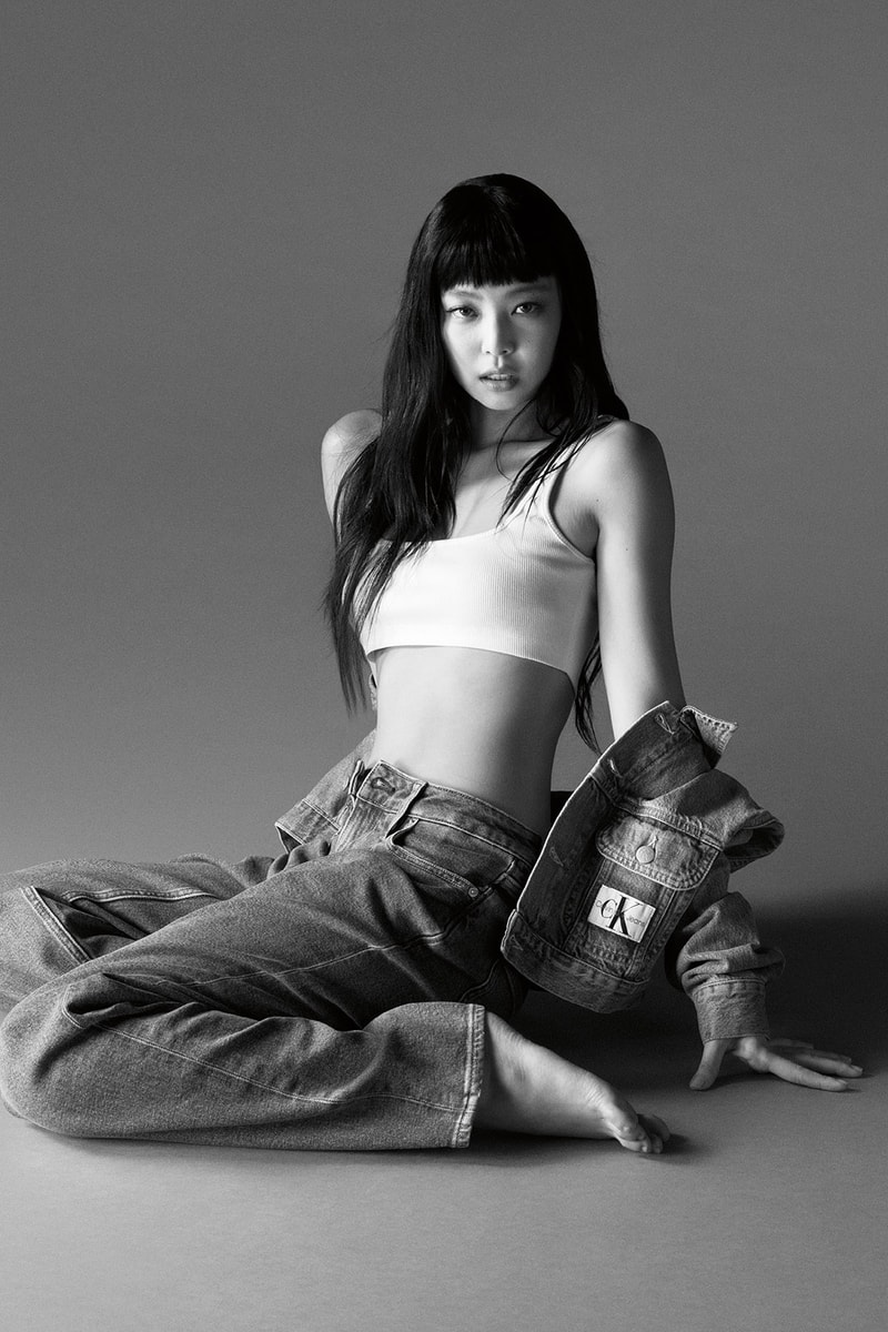 Blackpink Jennie In Calvin Klein Ss23 Campaign Hypebae