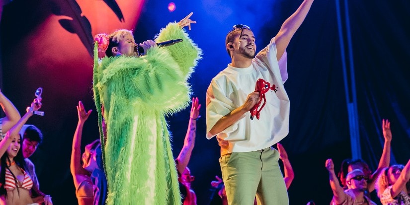 Bad Bunny, Bomba Estereo: "Ojitos Lindos" Video | Hypebae