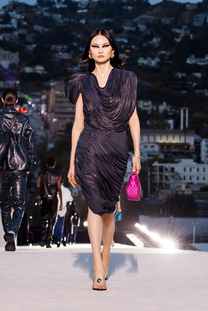 Versace's FW23 Fashion Show in Los Angeles | Hypebae