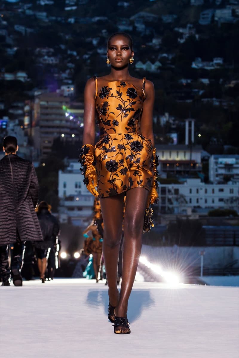 Versace's FW23 Fashion Show in Los Angeles | Hypebae